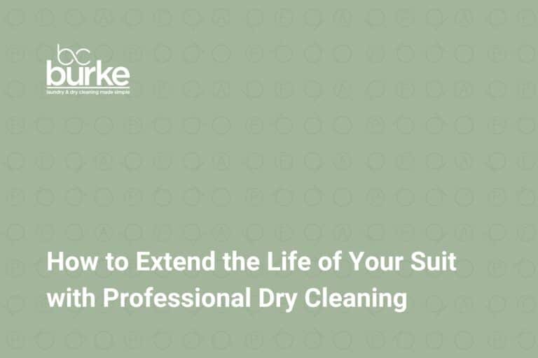How to Extend the Life of Your Suit with Professional Dry Cleaning